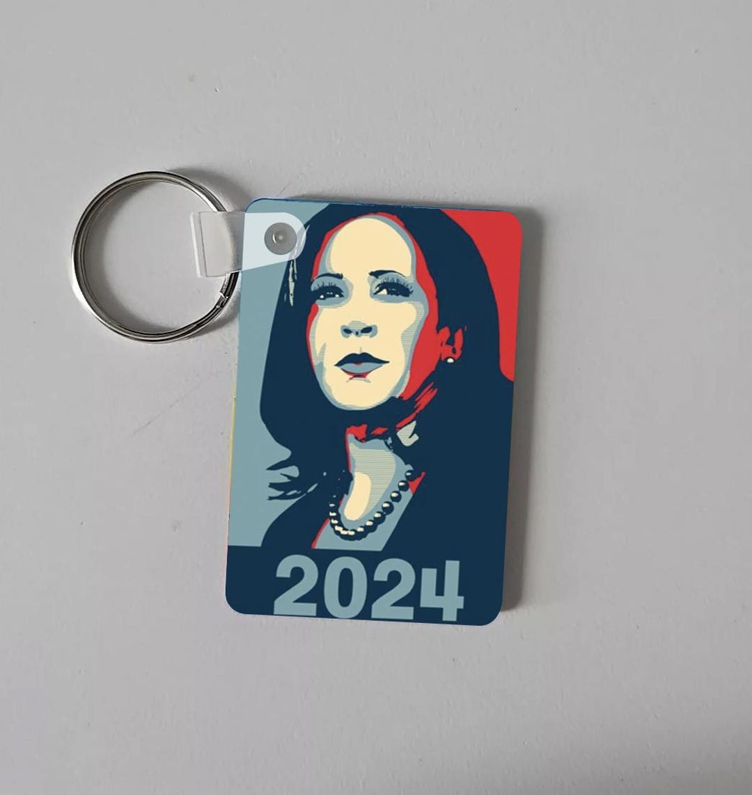 KEYCHAIN 2024 Hope Kamala Harris Vice President U.S.A America 2024 ...