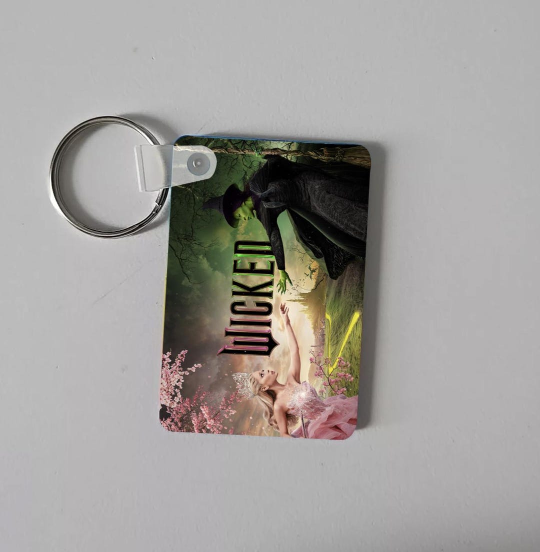 KEYCHAIN Wicked Movie Wizard of Oz Gift Ideas Girls Boys Fan Movie ...