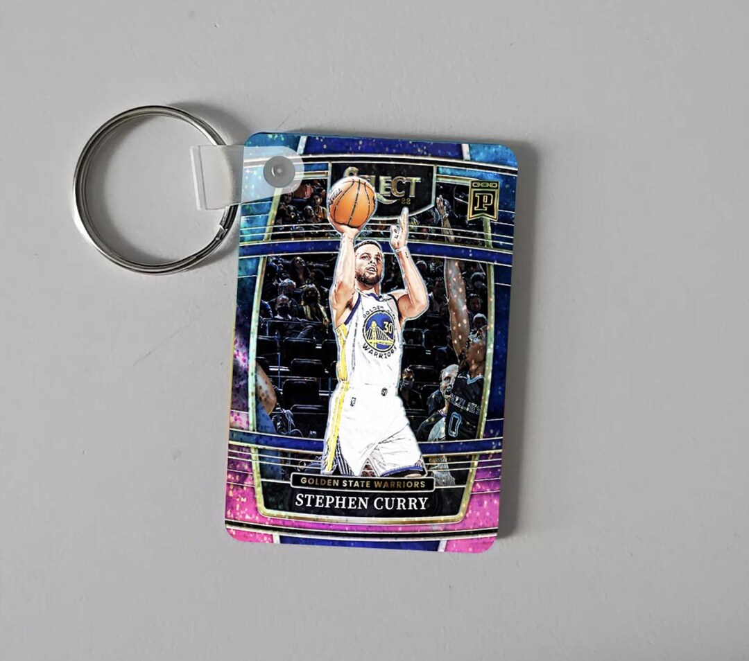KEYCHAIN ** 2021-22 Panini NFT Select Basketball Stephen Curry Color ...