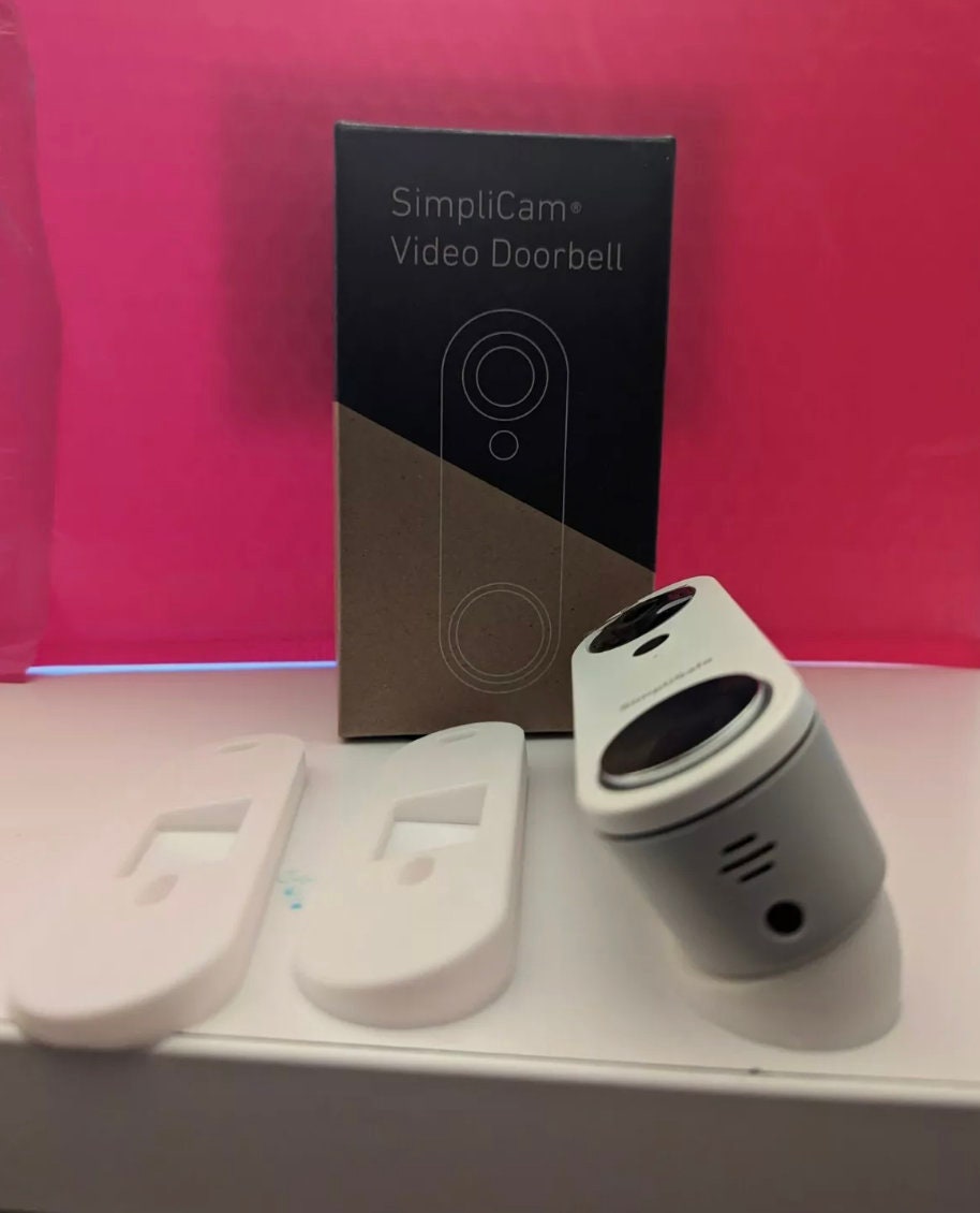 Simplisafe Doorbell Angle Wedge Plate Camera 15 30 45 Degree READ - Etsy