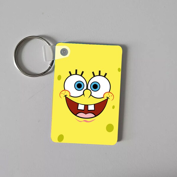 Spongebob Keychain - Etsy