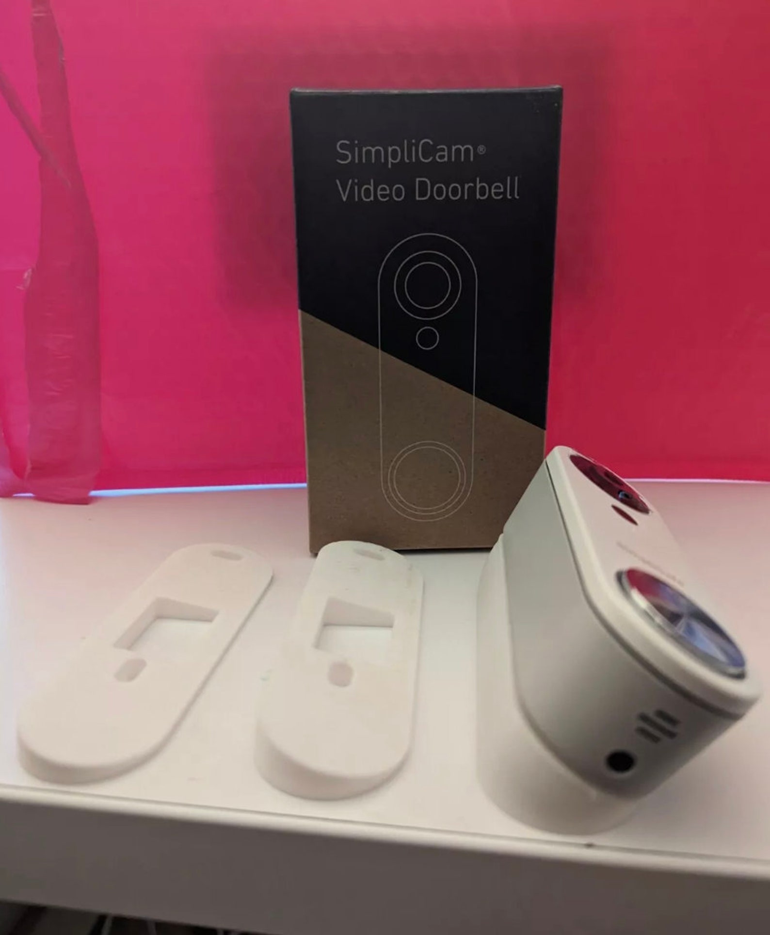 Simplisafe Doorbell Angle Wedge Plate Camera 15 30 45 Degree READ - Etsy