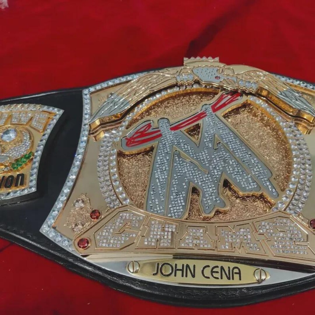 Custom Spinner Wrestling Belt – Fan-made Tribute Championship Title ...