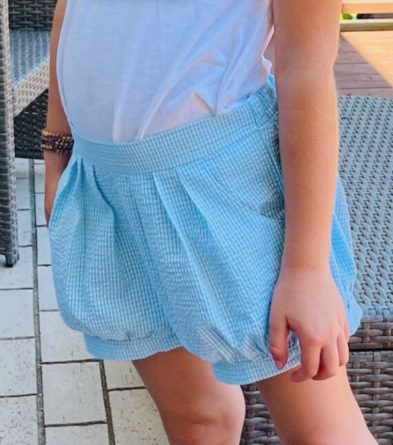 Bubble Shorts for Girls Bubble Shorts With Pockets Cloth | Etsy