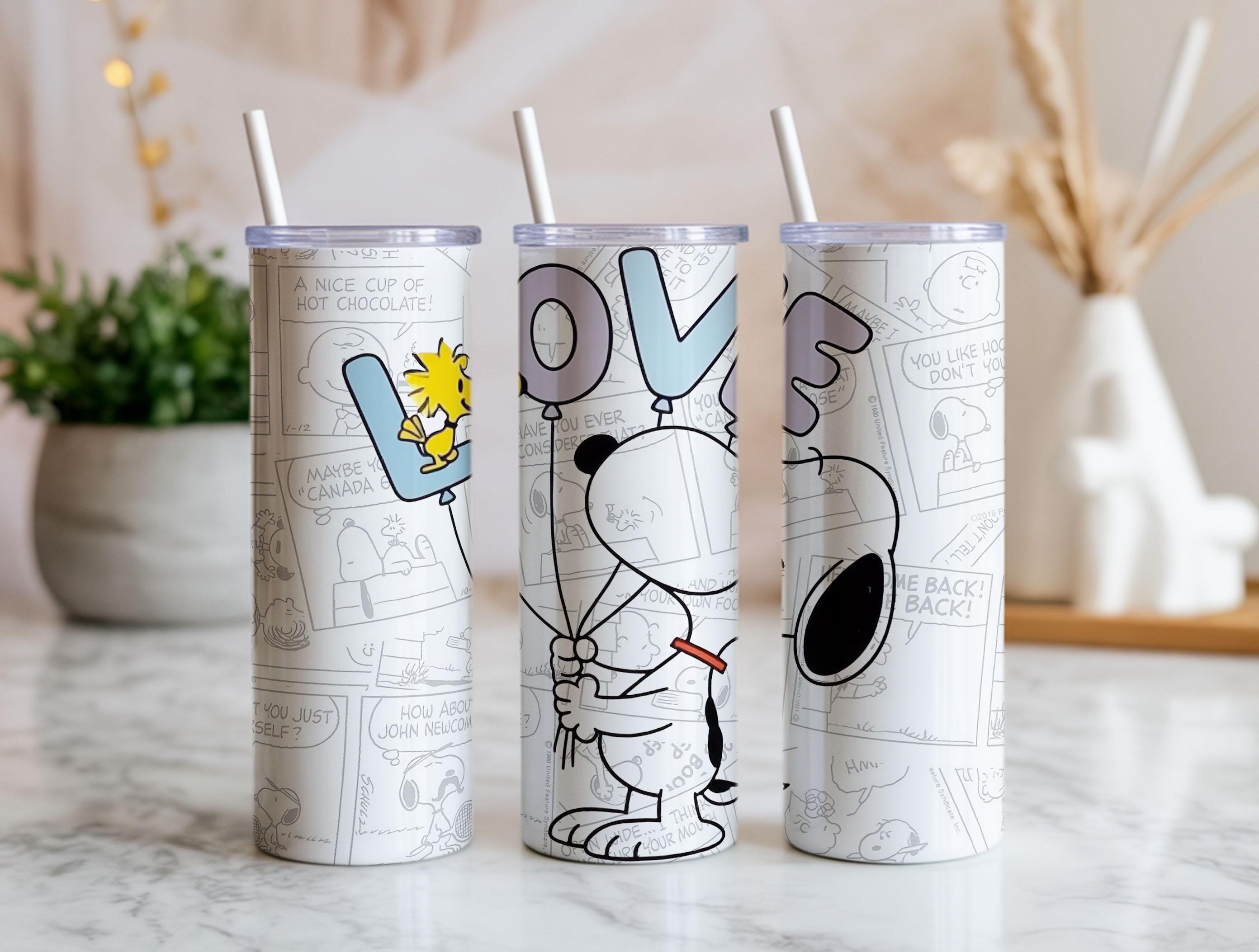 4+ Cartoon Puppy Tumbler Wrap PNG Bundle | Vintage Comic Beagle Style ...