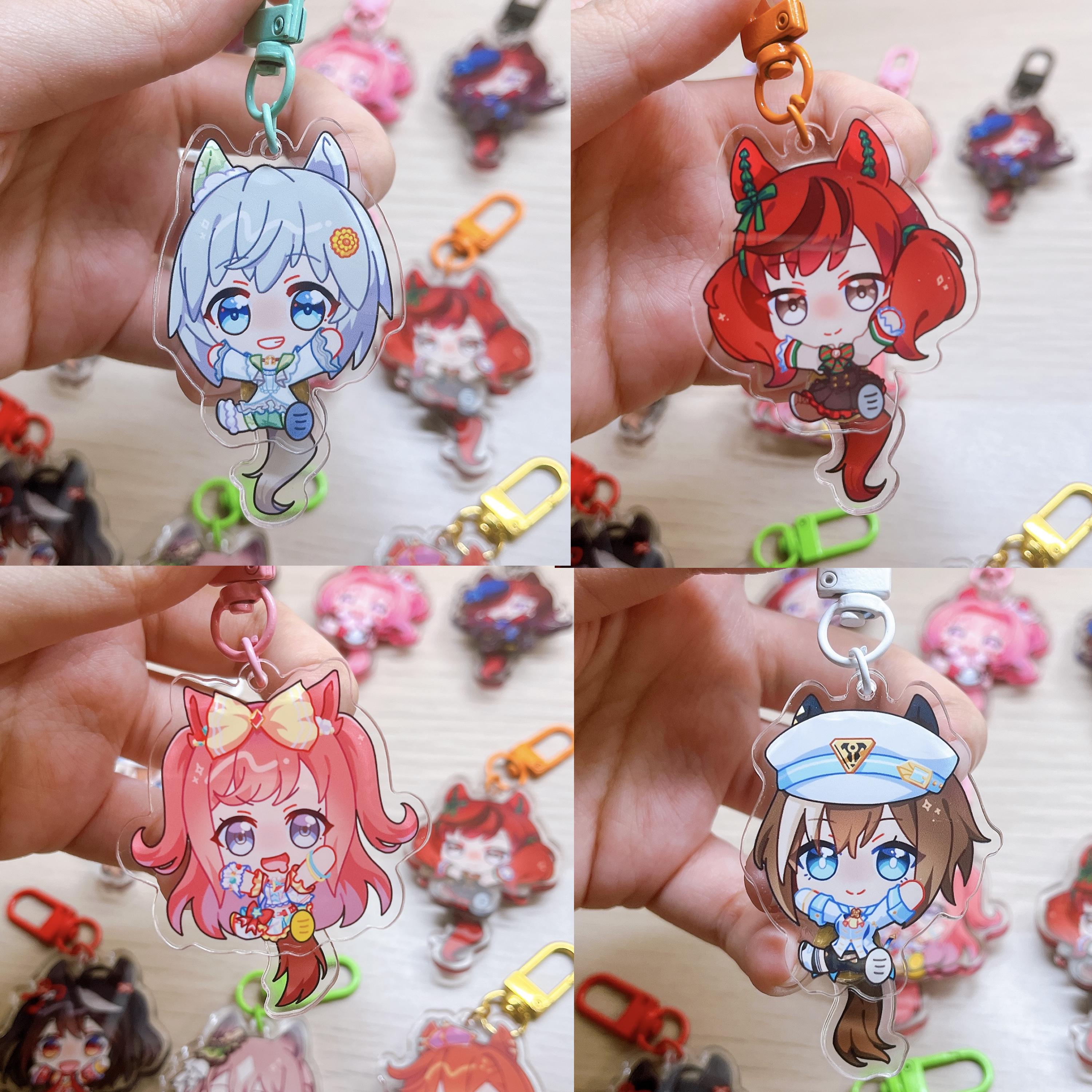 Uma Musume Tail Wagging Keychain (international Orders) - Etsy