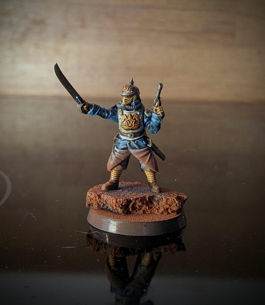 Pro-painted Death Korps of Krieg Marshal | Astra Militarum Commander ...