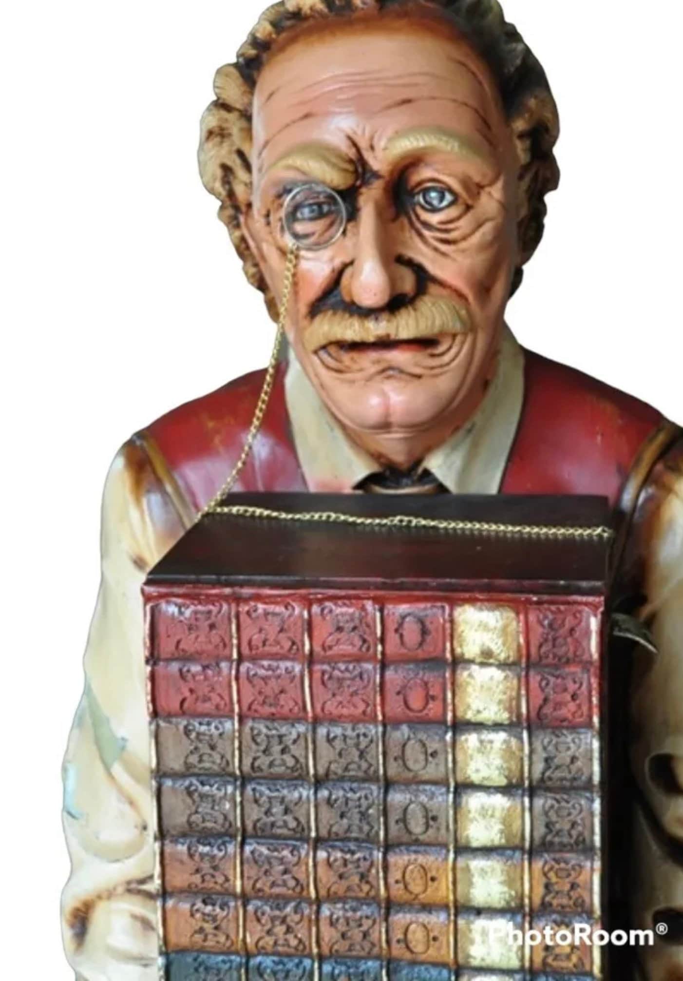 Albert Einstein CD Holder, Fiberglass Life Size Figure, Vintage ...