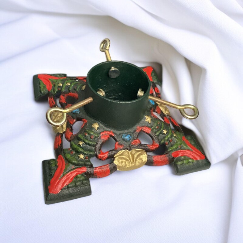 Cast Iron Tree Stand - Etsy