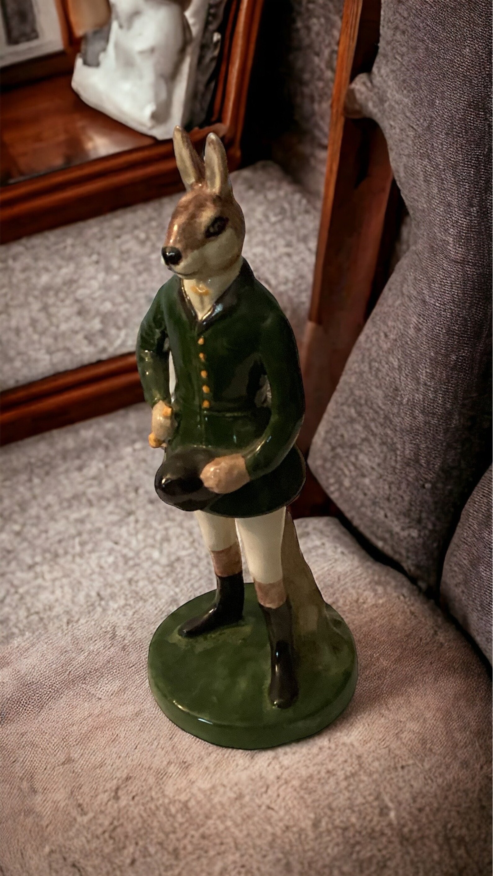 Mid 20th Century F. R. Gray Like Rabbit Huntsman, Vintage Porcelain ...