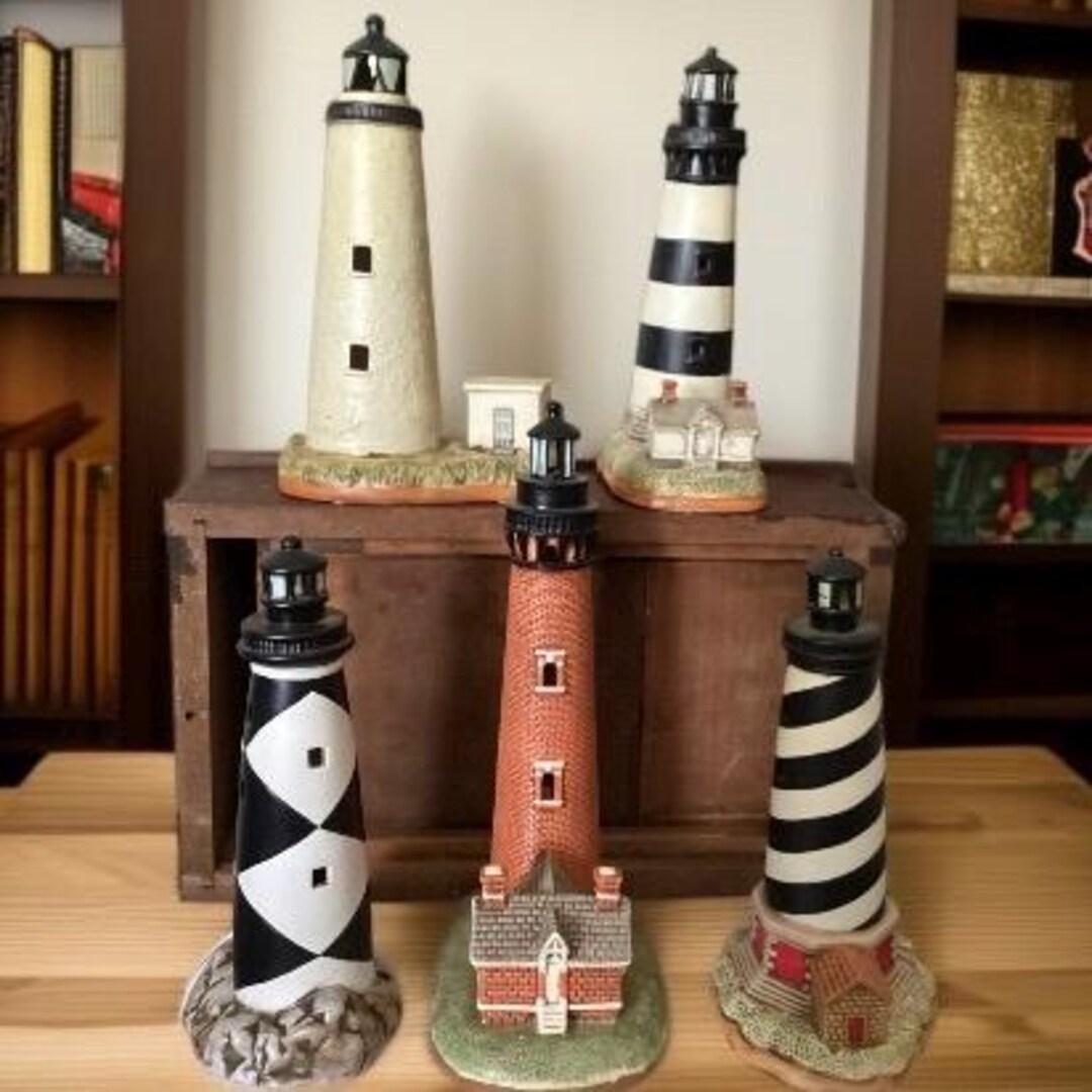 Vintage Lefton Lighthouse Lamps, Night Lights, Collectible Lighthouses, Scenic Souvenir Pieces ...