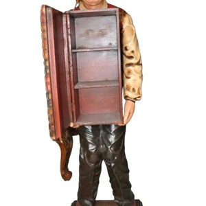 Albert Einstein CD Holder, Fiberglass Life Size Figure, Vintage ...