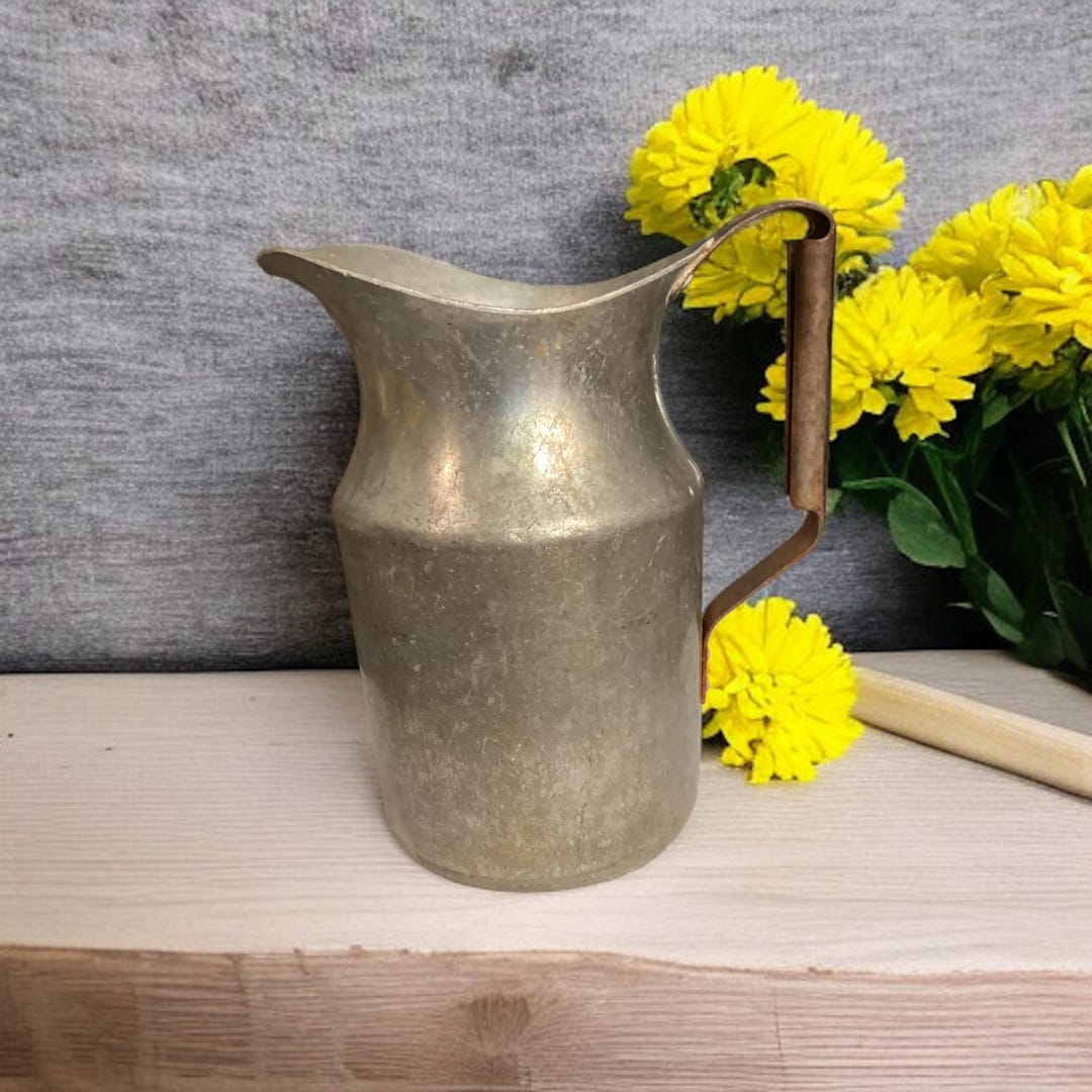 Vintage Wear-ever Aluminum Water or Milk Pitcher, Kitchen Utensil ...