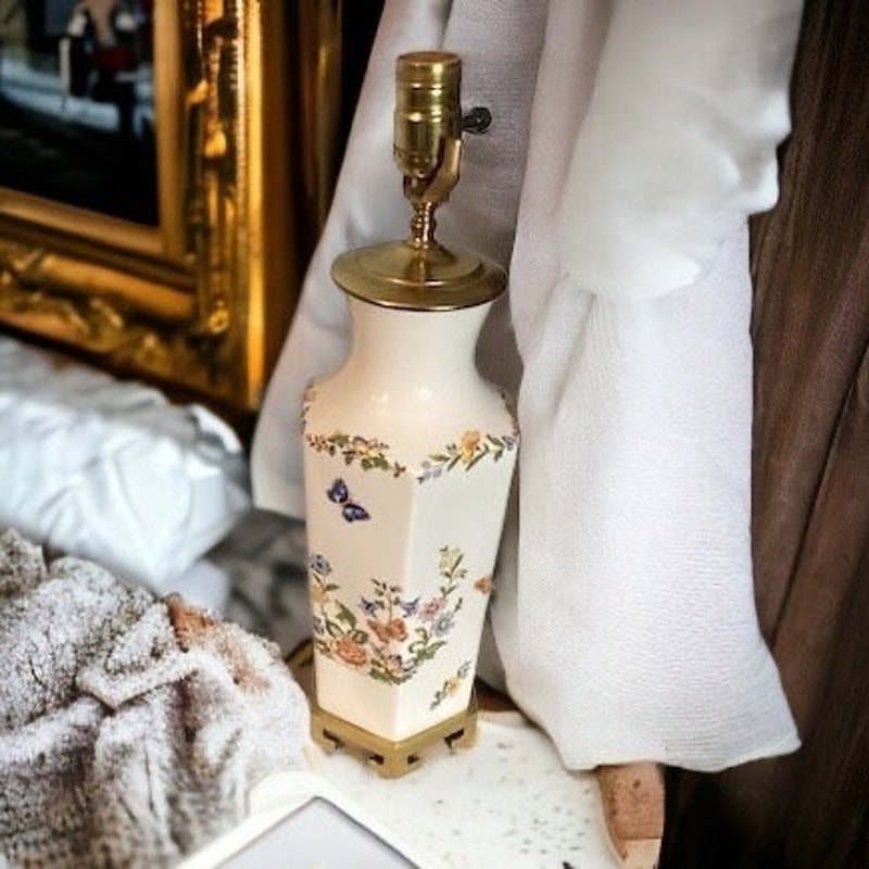 Butterfly Asian Lamp - Etsy