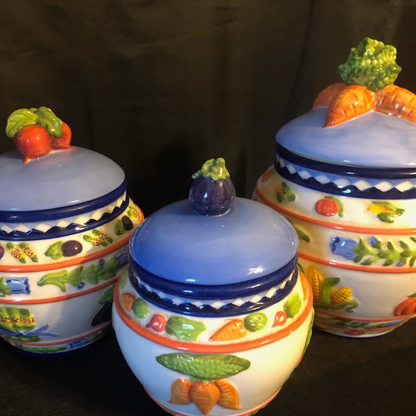 Canister Set Mexican - Etsy