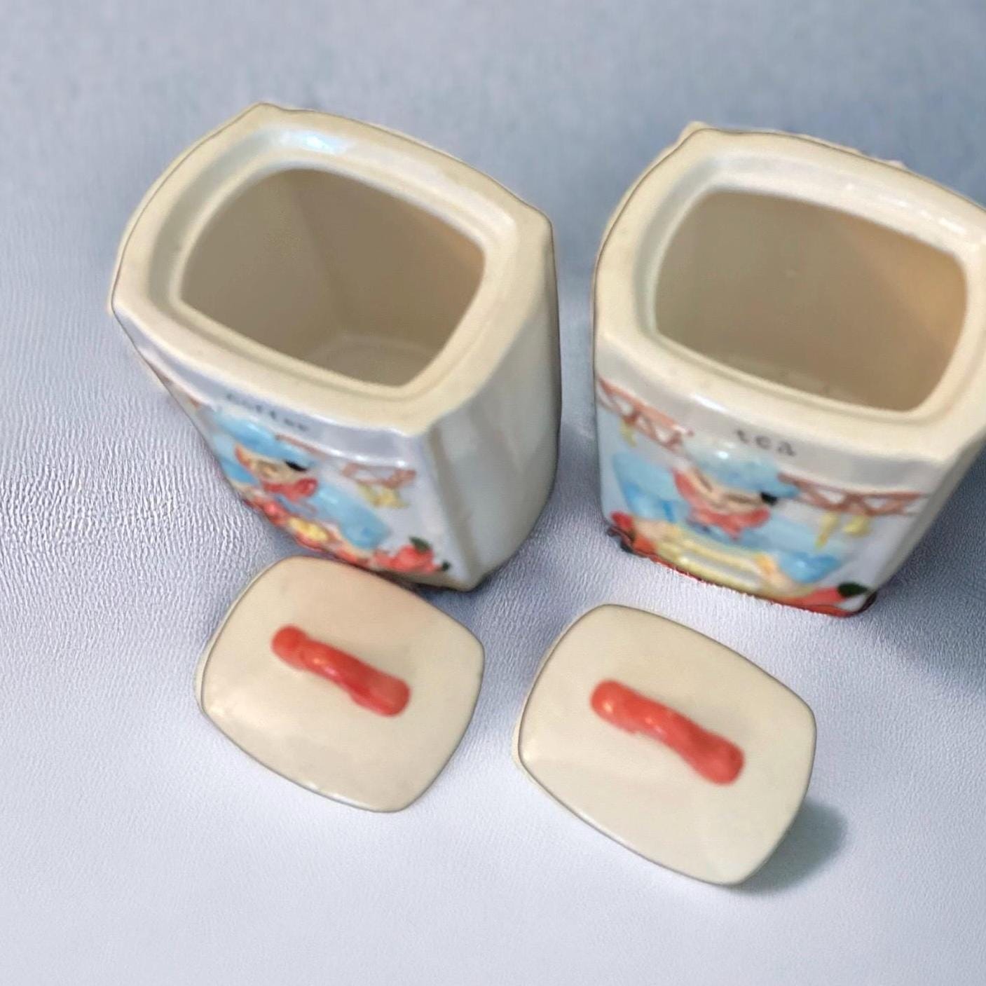 Kitchen Coffee and Tea Classic Traditional Beige "chef" Ceramic ...
