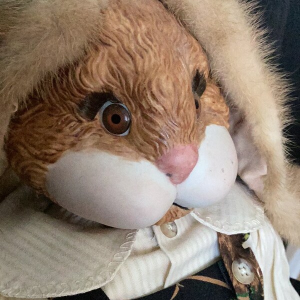 Porcelain Rabbit Doll - Etsy