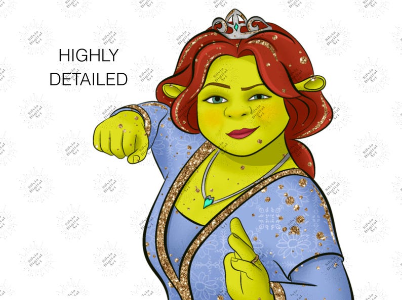 Shrek Clipart, PNG, Fiona, Donkey, Puss in Boots, Dragon, Dronkeys ...