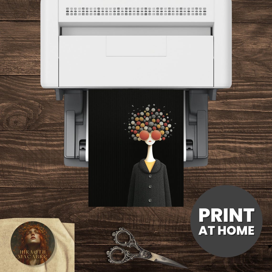 Quirky Ladies Collection | 24 Whimsical Portraits | Modern Folk ...