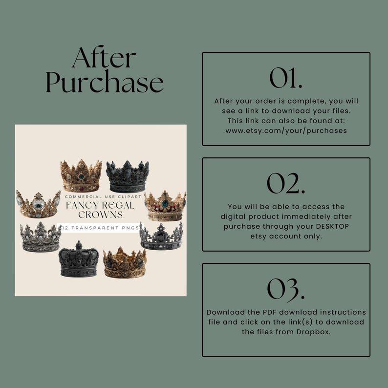 Fancy Regal Crowns PNG Clipart | Royal Crown Graphics |gothic Tiara Set ...
