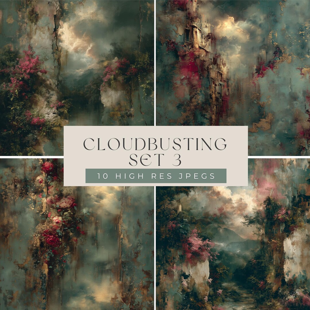 Eerie Macabre Paper Collection: Cloudbusting Set 3 - Etsy