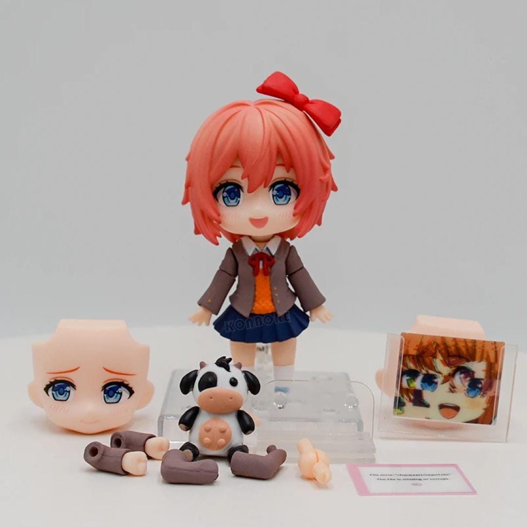 2250 Doki Doki Literature Club Sayori Anime Girl Figure 2283 Yuri ...