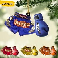 Kickboxing Muay Thai Christmas Gifts, Merry Kickmas Kickboxing ...
