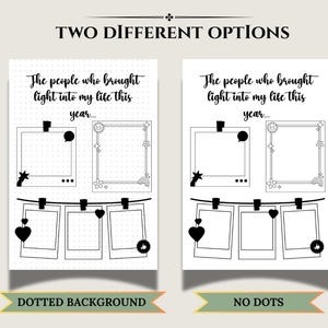 2025 Year End Review Journal • 2026 Goal Planner (Printable PDF) - Etsy 日本
