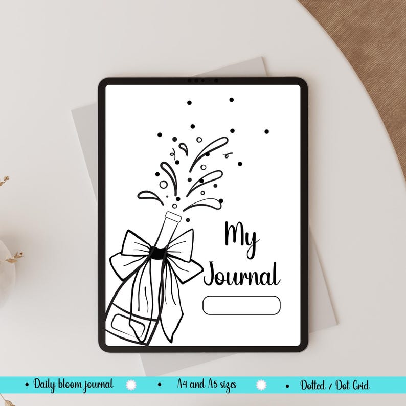 Printable Journal Cover 2026 | A4 A5 Digital Planner Cover | Fun ...