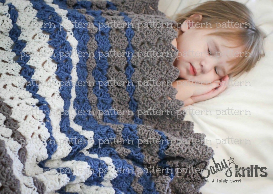 PATTERN Diamond Thatch Throw Crochet PATTERN - Etsy