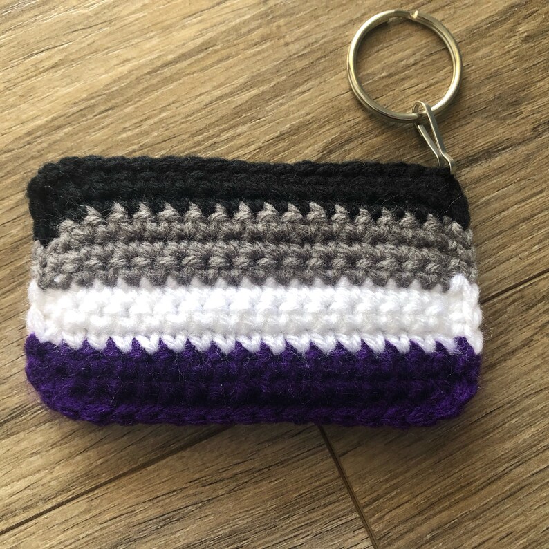 LGBTQ-PRIDE Keychains Handmade Crochet - Etsy