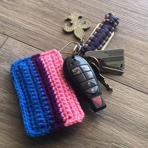 LGBTQ-PRIDE Keychains Handmade Crochet - Etsy