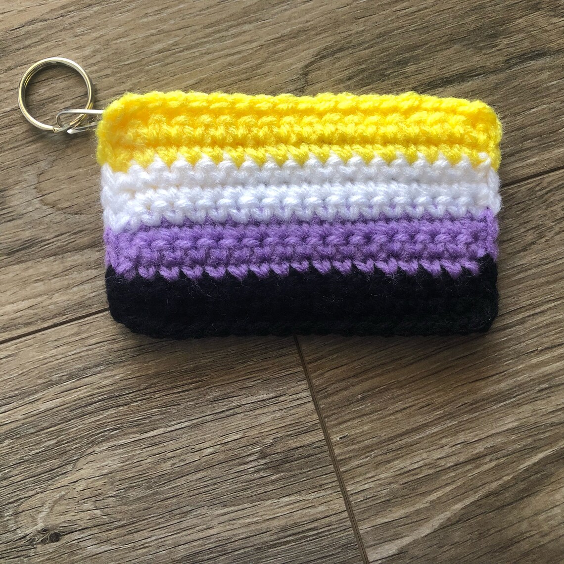 LGBTQ-PRIDE Keychains Handmade Crochet - Etsy