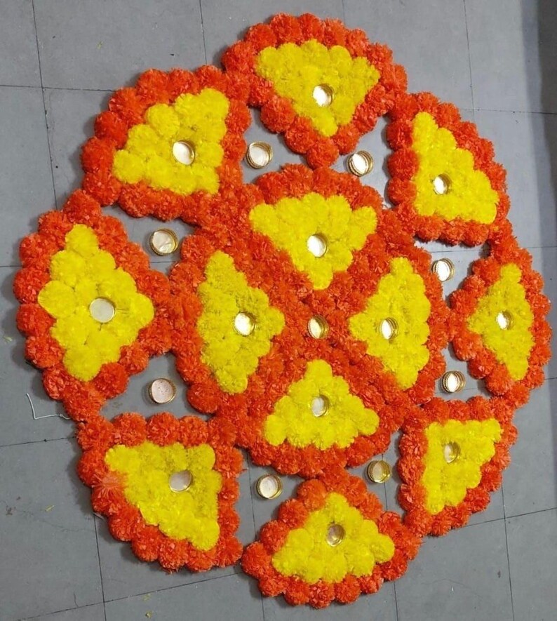Krishnaloves Diwali Rangoli Mat Set - Etsy