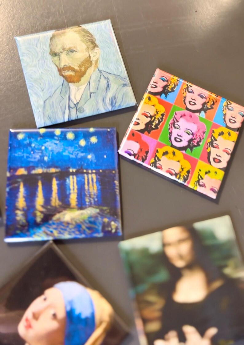 Custom Photo Magnets - 5x5 Personalized Fridge Magnet Set, Wedding Gift ...