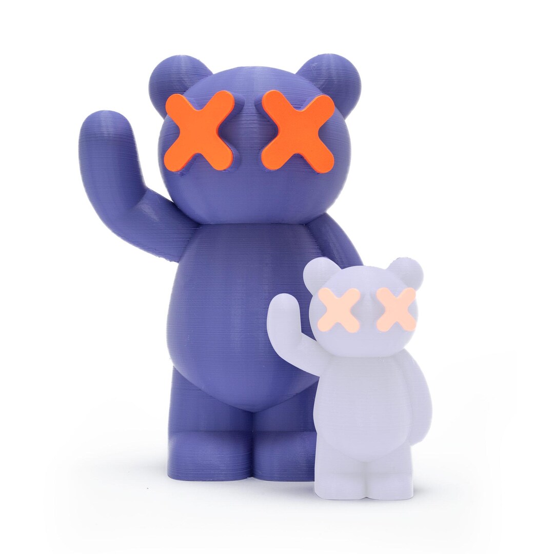 3D Printed OTSO Bear Figurine: Street Art Collectible - Etsy