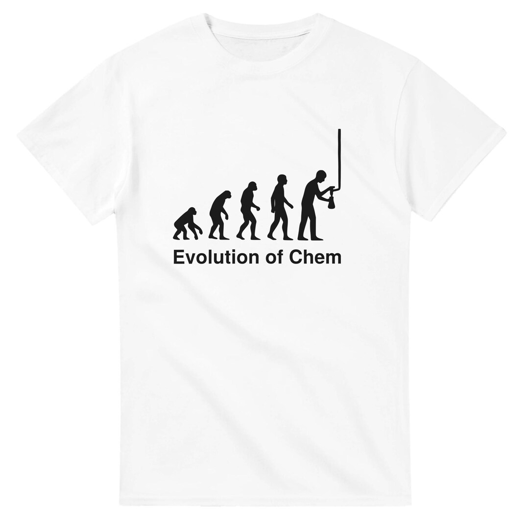 Funny Chemistry Shirt: "evolution of Chem" | Unisex T-shirt - Etsy
