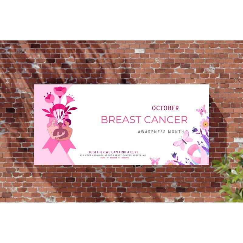 Breast Cancer Banners - Etsy