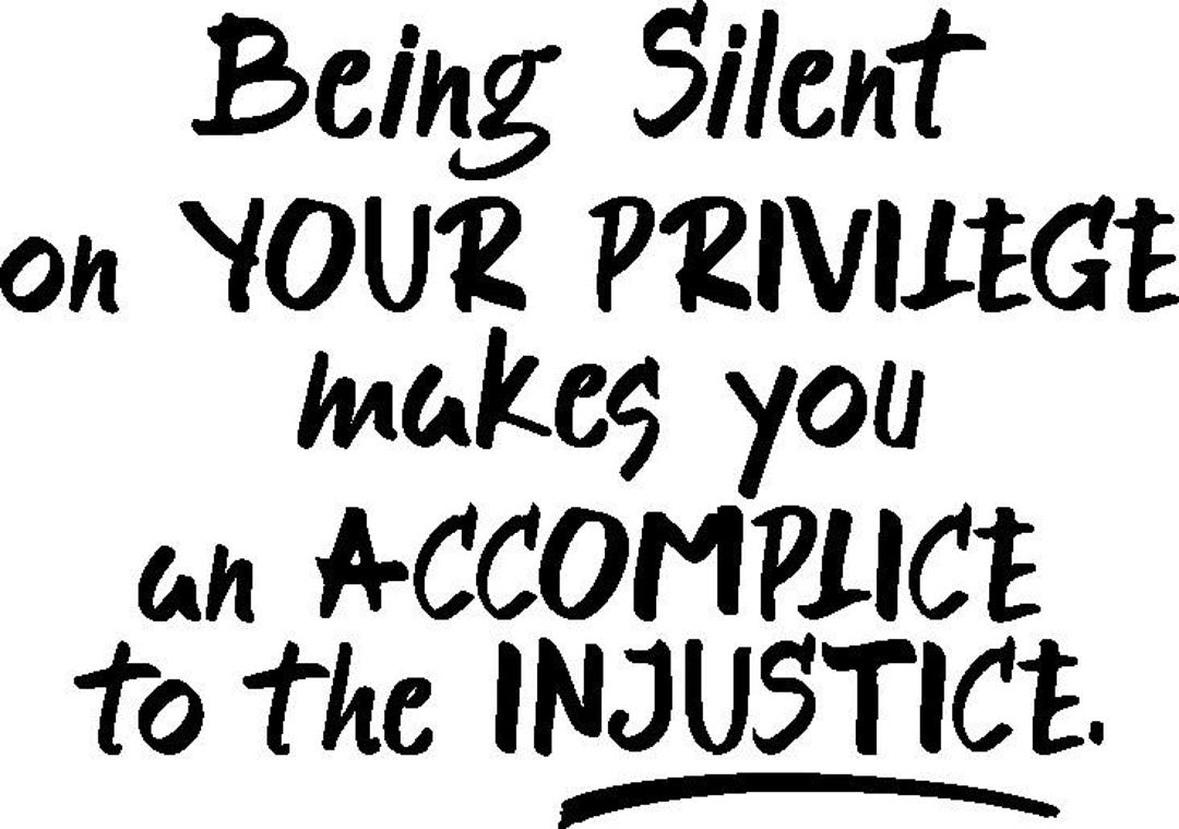 Social Justice Quote Art: Privilege & Injustice - SVG, PNG, JPG ...