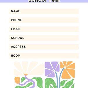 Colorful Undated Teacher Planner 2025-2026: Printable Lesson Plan Book ...