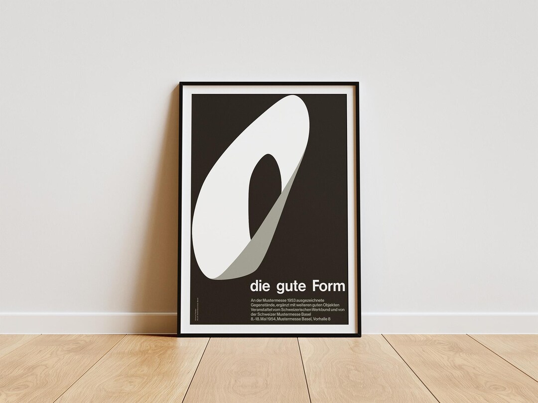 Die Gute Form Poster - Etsy