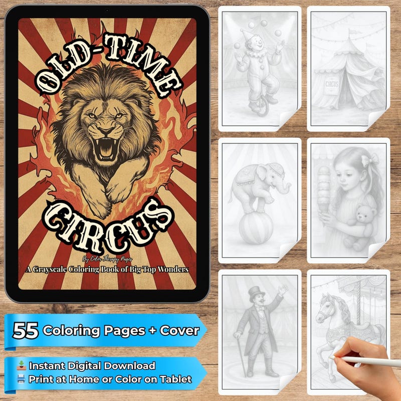 The Circus Book - Etsy