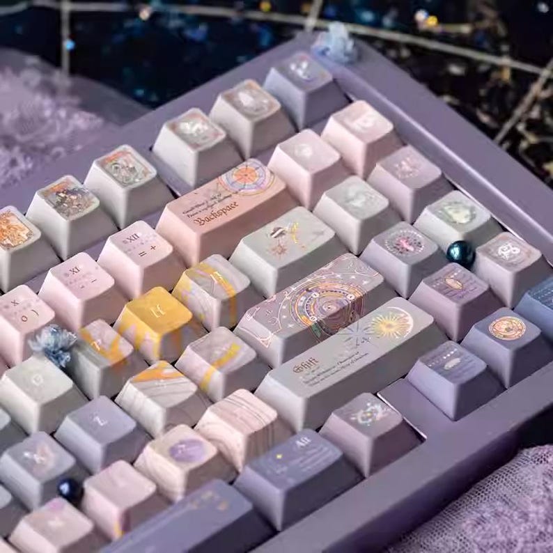 Twelve Heavenly Constellations Keycap Set for Mechanical Keyboard ...