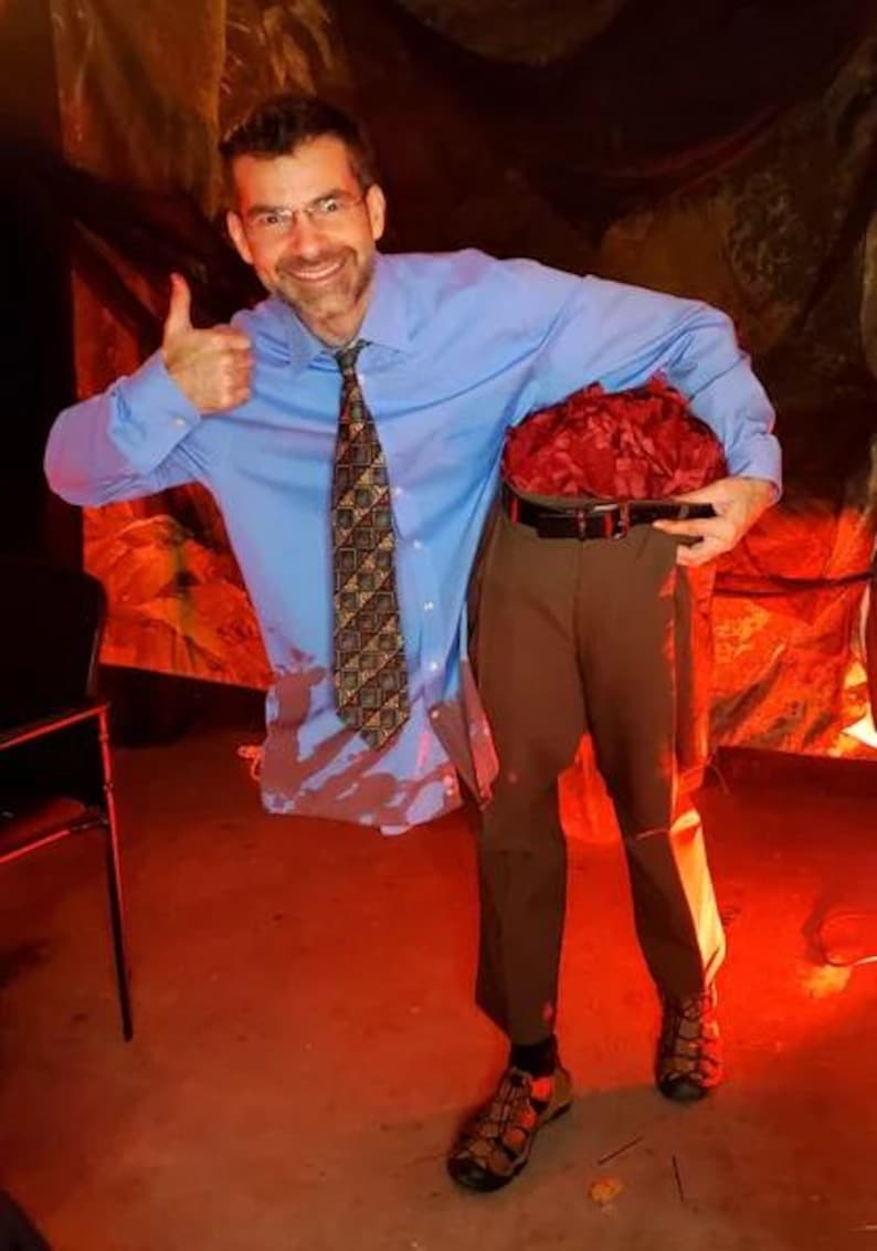 Step-by-step Guide: DIY “cut-in-half” Illusion Costume • Halloween ...