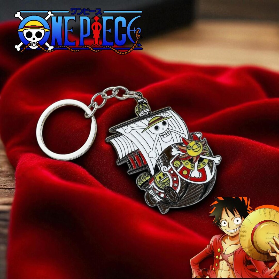Monkey D. Luffy Keychain – Anime Metal Charm - Etsy Canada