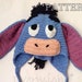 Blue Donkey Crochet Hat Pattern *pattern Only* - Etsy
