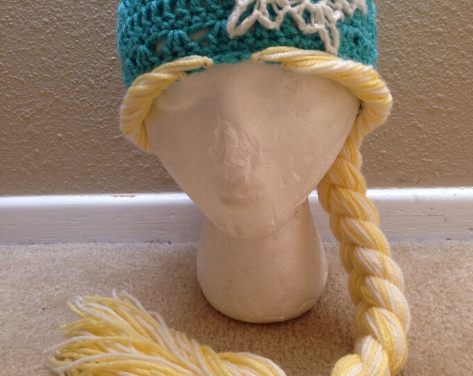 Icey Queen Braided Rapunzel Hat - Etsy
