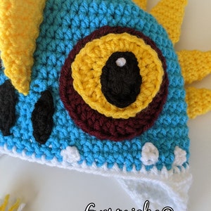 Stormfly Dragon Hat *crochet Pattern* - Etsy