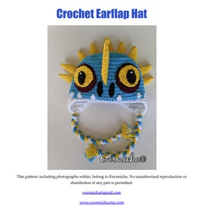 Stormfly Dragon Hat *crochet Pattern* - Etsy