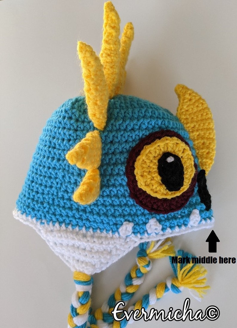 Stormfly Dragon Hat *crochet Pattern* - Etsy